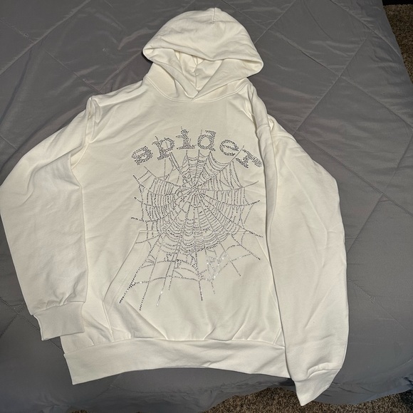 Spider | Other | New Spider Rhinestone Hoodie | Poshmark